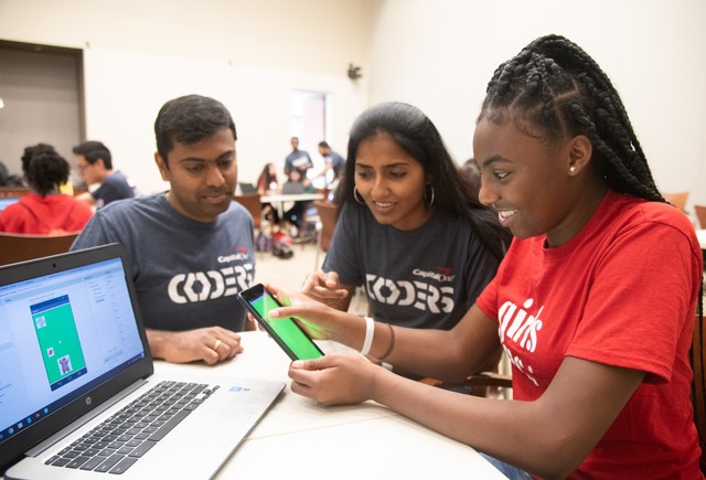 Capital One Coders Ignite Program Sparks Girls’ Interest in STEM ...